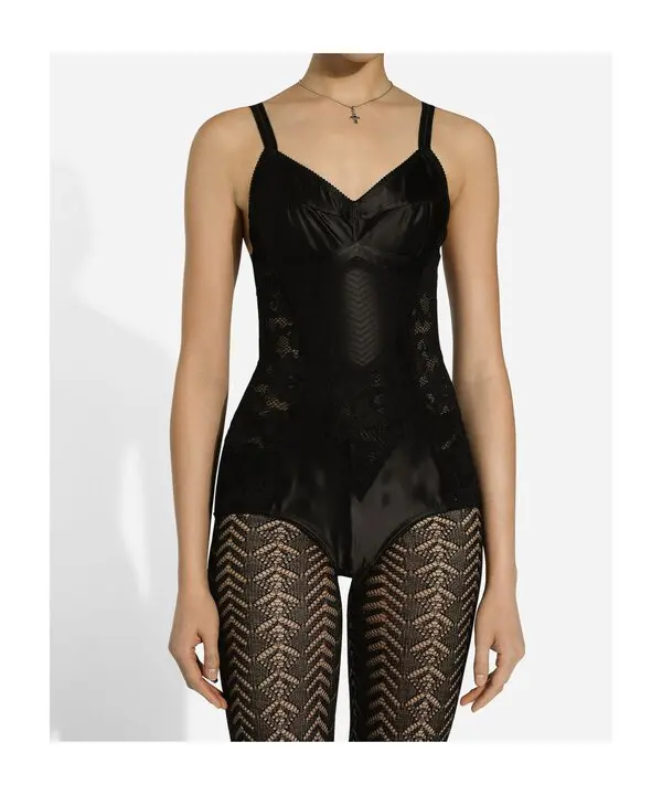 Dolce & Gabbana Panelled Bodysuit