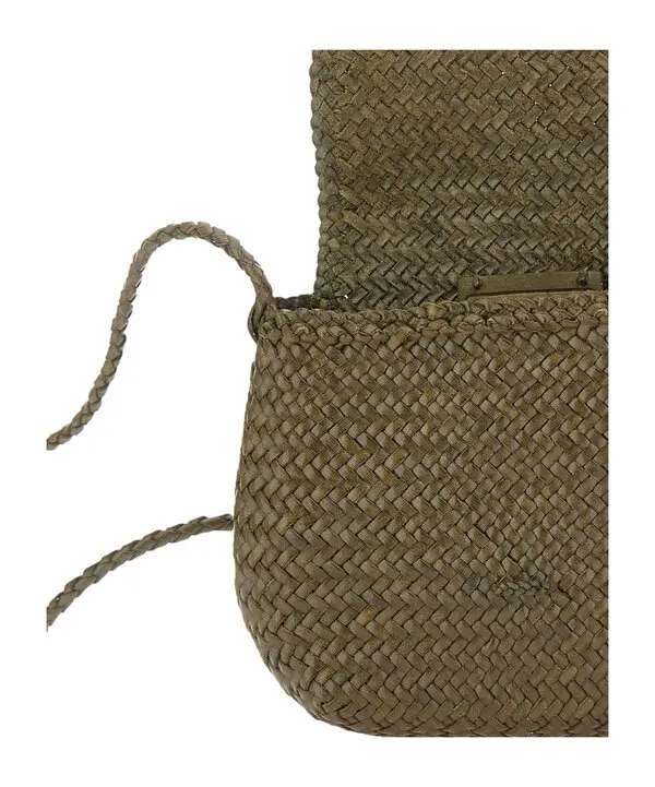 Dragon Diffusion Woven Shoulder Bag