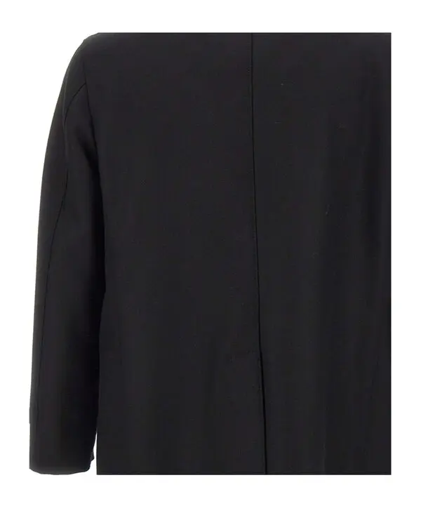 Tagliatore Single-breasted Twill Coat