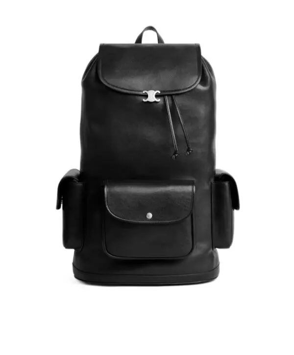 Celine Big Backpack Soft Triomphe In Supple Shiny Lambskin