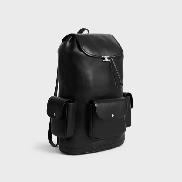 Celine Big Backpack Soft Triomphe In Supple Shiny Lambskin