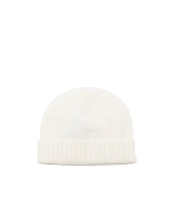 Malo Fine-knit Turn-up Brim Beanie