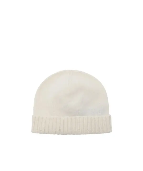 Malo Fine-knit Turn-up Brim Beanie