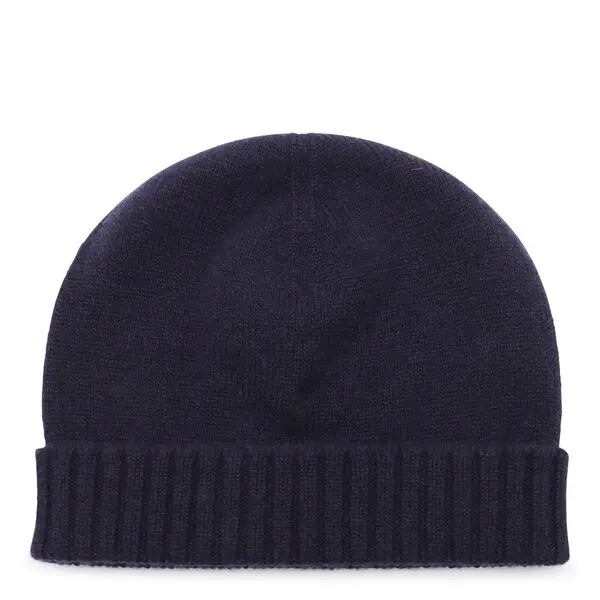 Malo Fine-knit Turn-up Brim Beanie