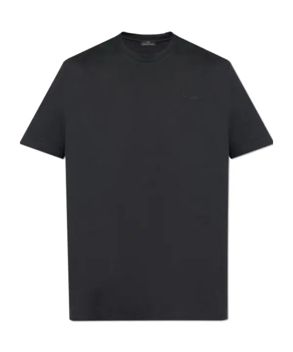 PAUL  SHARK Logo-embroidered T-shirt