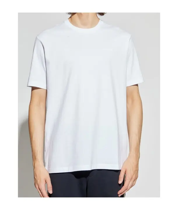 PAUL  SHARK Logo-embroidered Cotton T-shirt