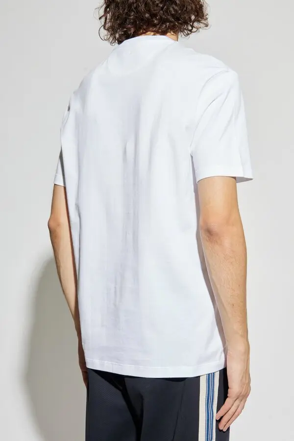 PAUL  SHARK Logo-embroidered Cotton T-shirt