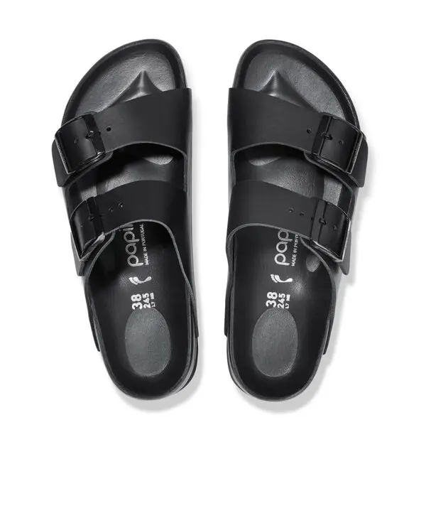 BIRKENSTOCK Arizona Pap Double Strap Platform Slip-on Sandals
