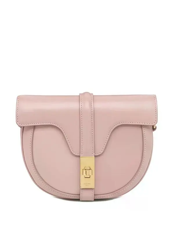 Celine Small Calfskin Besace 16 Crossbody Bag - Pink
