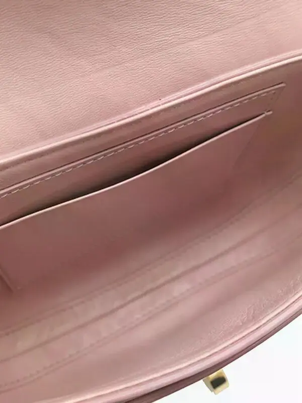 Celine Small Calfskin Besace 16 Crossbody Bag - Pink