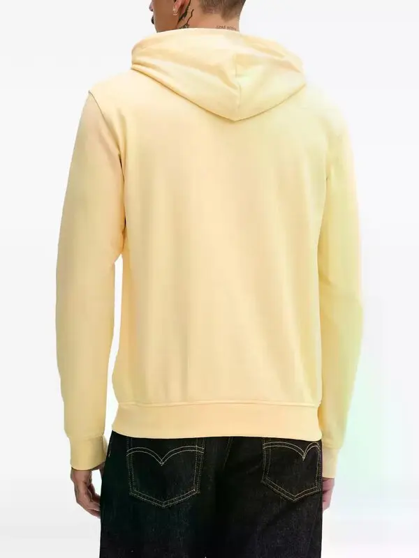 Adidas Logo Embroidered Drawstring Hoodie