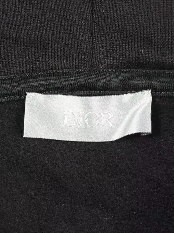 Dior Logo Embroidered Hoodie