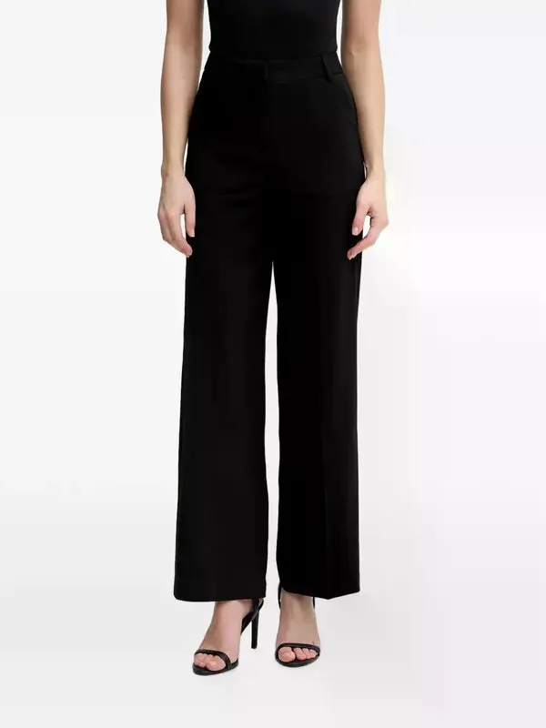 BENETTON Pressed Crease Wide-leg Trousers