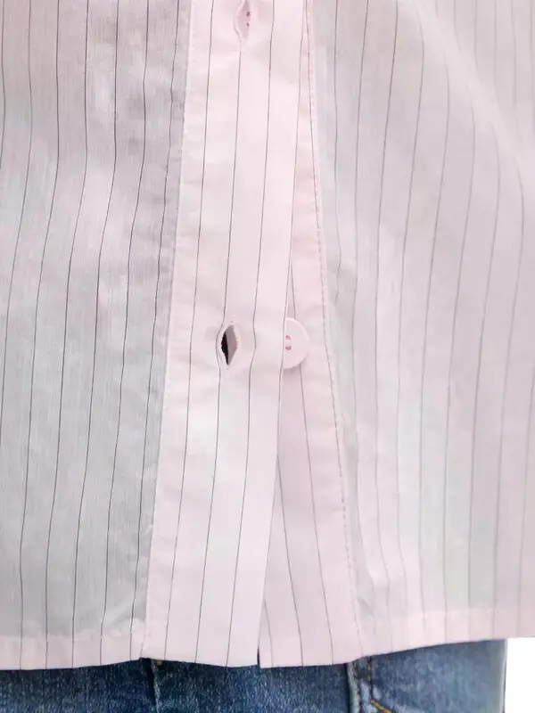 BENETTON Striped Pocket Detail Shirt