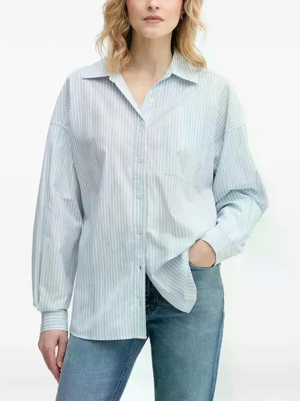 BENETTON Striped Drop-shoulder Shirt