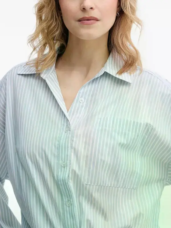 BENETTON Striped Drop-shoulder Shirt