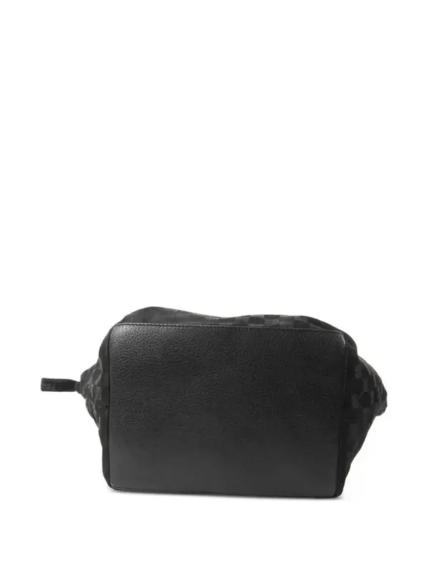 Gucci Gg Canvas Tote Bag With Web-stripe Trim