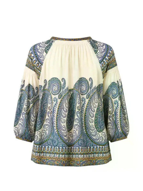 BOTEH Arcadia Paisley Smock Blouse