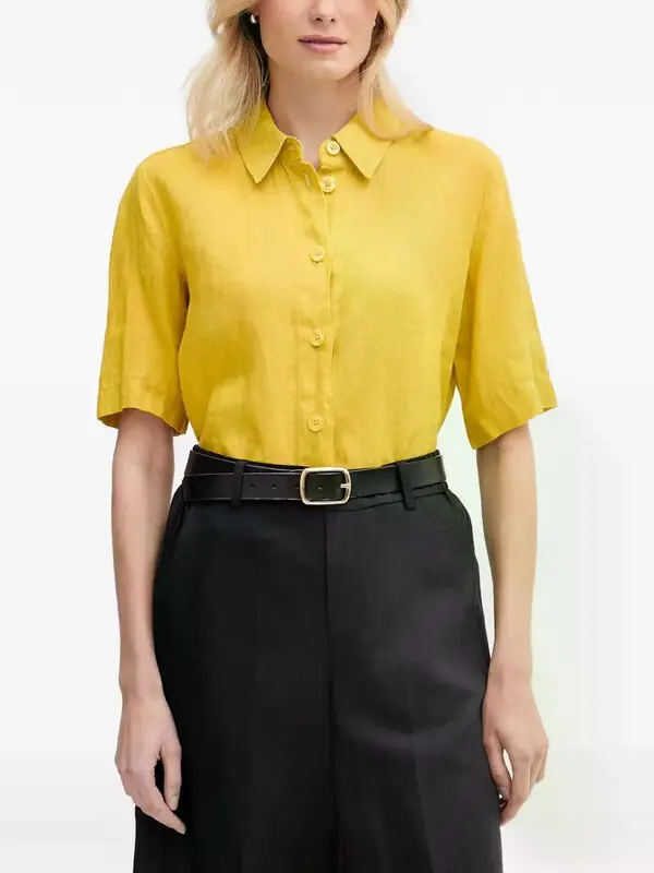 BENETTON Short-sleeve Classic Collar Shirt