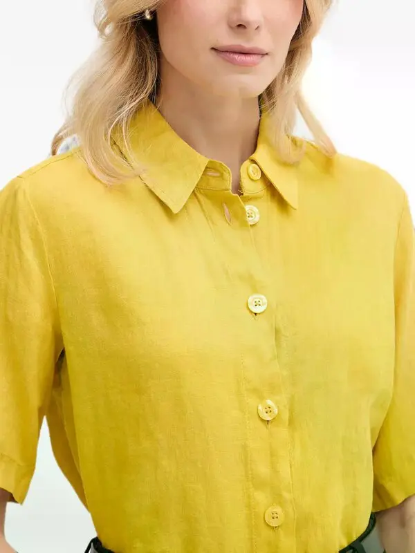 BENETTON Short-sleeve Classic Collar Shirt
