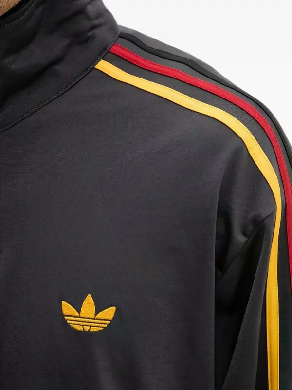 Adidas Firebird Side-stripe Zip-up Track Jacket - Black