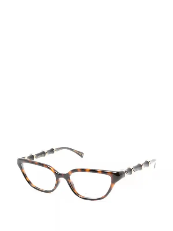 Gucci Bamboo-effect Cat-eye Glasses