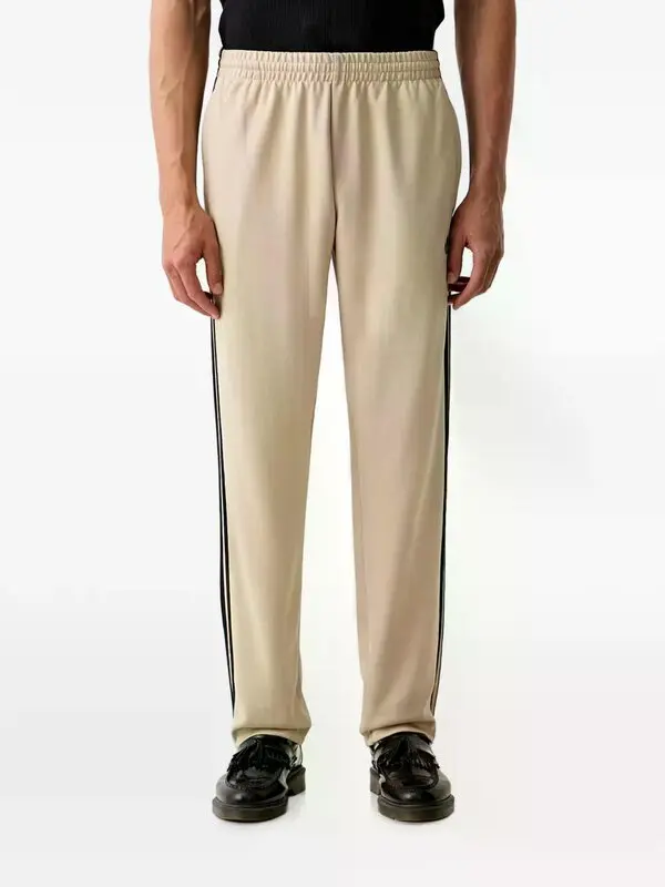 Adidas Logo-embroidered Side-stripe Track Pants