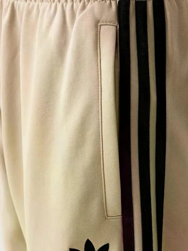Adidas Logo-embroidered Side-stripe Track Pants