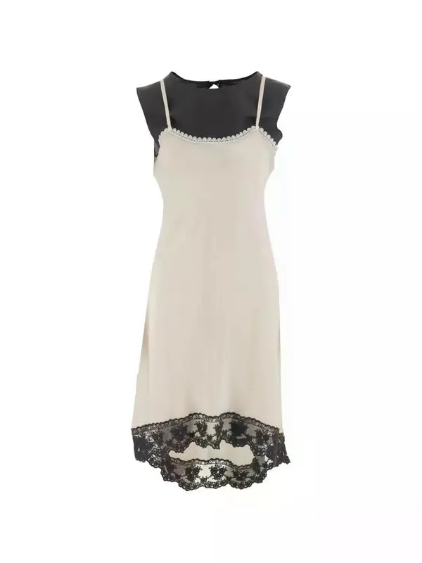 THE GARMENT Lace-trimmed Mini Dress