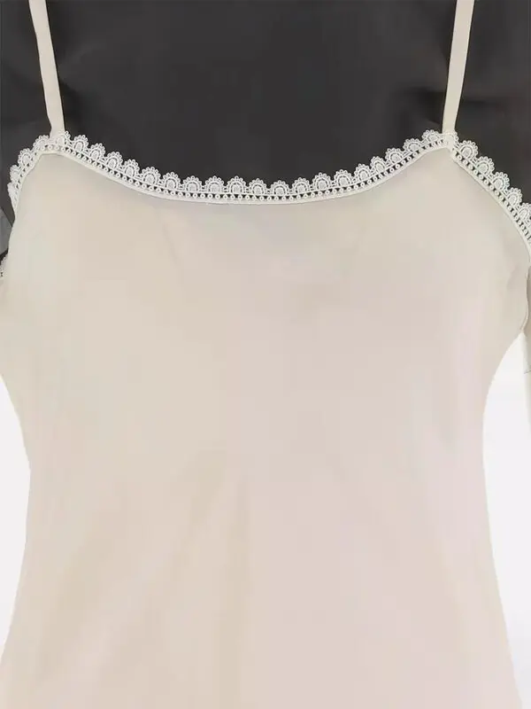 THE GARMENT Lace-trimmed Mini Dress