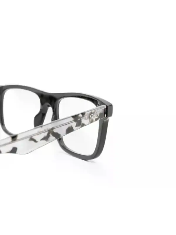 Gucci Rectangle Frame Glasses - Black