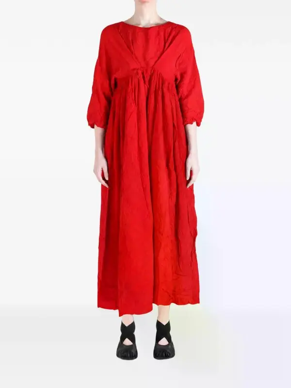 DANIELA GREGIS Gathered Maxi Dress