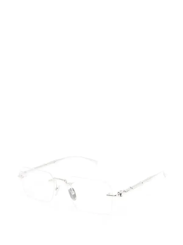 Gucci Rimless Rectangle-frame Glasses