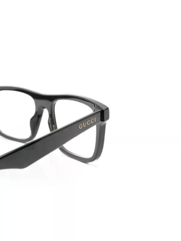 Gucci Rectangle Frame Glasses - Black
