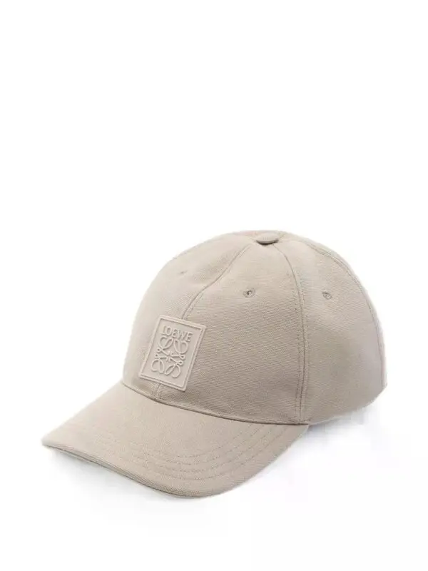 Loewe Anagram Baseball Cap - Neutrals