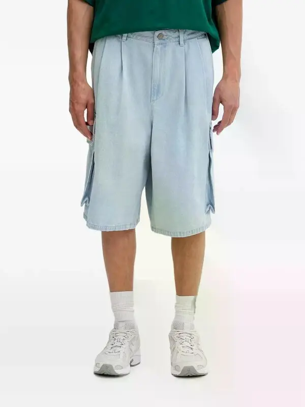 Adidas Adilenium Season 5 Denim Cargo Shorts