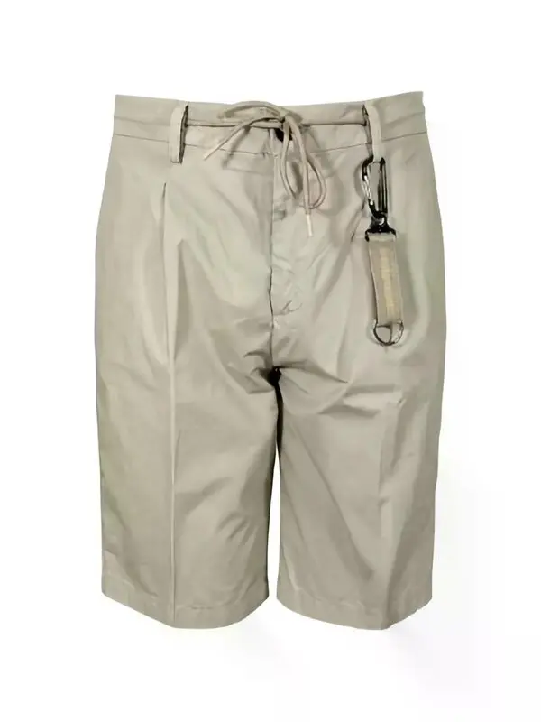 MANUEL RITZ Pleated Drawstring Shorts