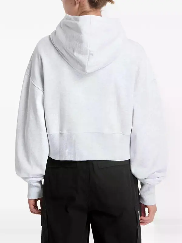 DIME Cropped Zip-up Hoodie