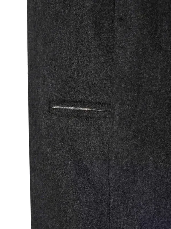 Peserico Pleated Turned-up Trousers