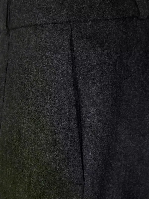 Peserico Pleated Turned-up Trousers