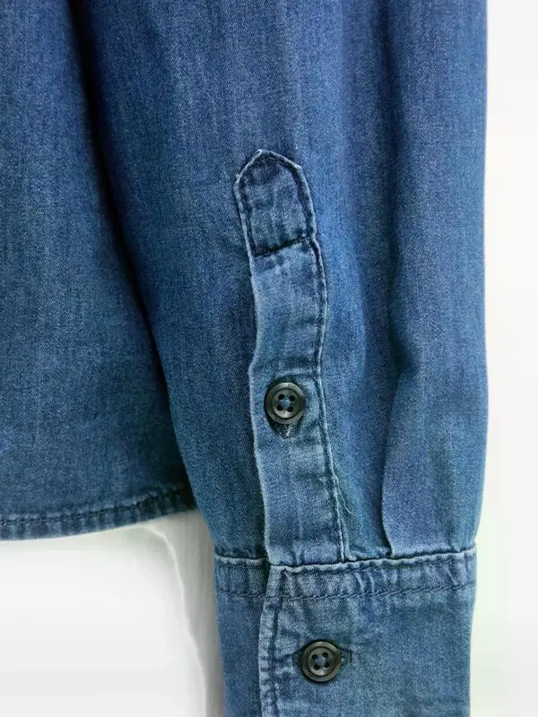 BENETTON Patch Pocket Denim Shirt