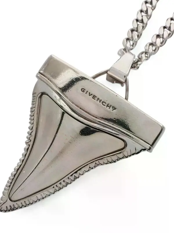 Givenchy Shark Tooth Pendant Necklace