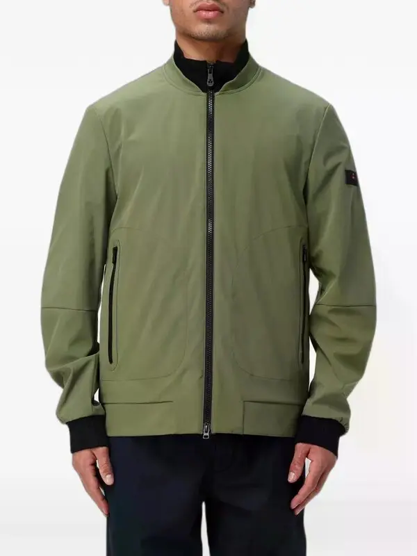 Peuterey Logo-patch Zip-up Bomber Jacket
