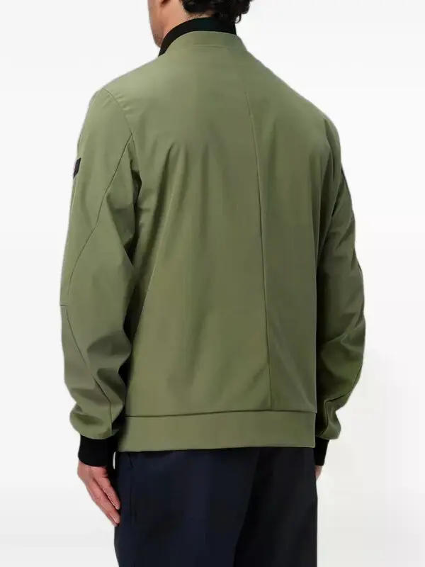 Peuterey Logo-patch Zip-up Bomber Jacket
