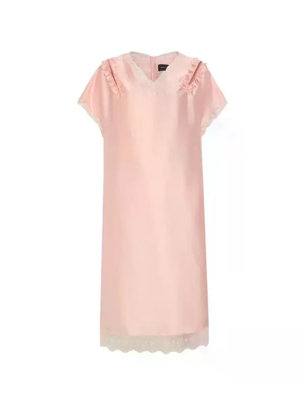 Simone Rocha Lace-trimmed Ruffled Mini Dress