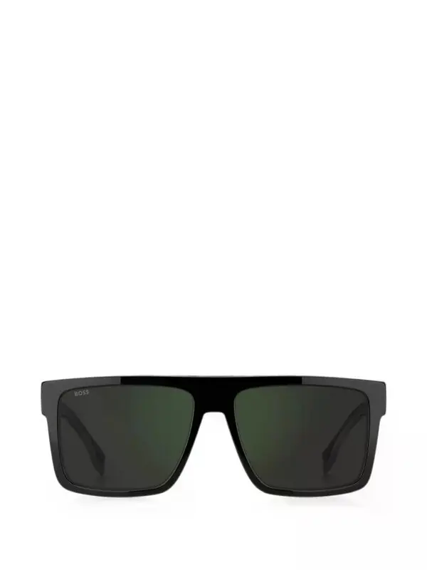 BOSS Square Frame Sunglasses - Black