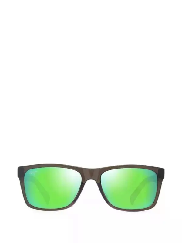 Maui Jim Kōwelo Rectangle-frame Sunglasses - Grey