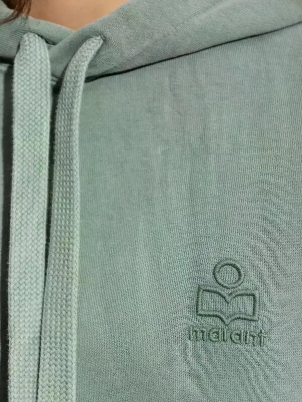 MARANT ETOILE Logo-embroidered Drawstring Hoodie