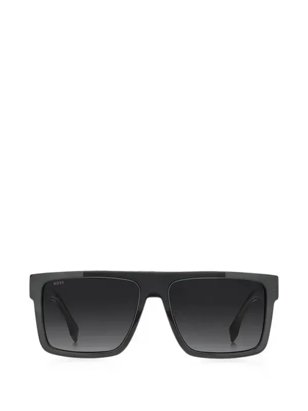 BOSS Square Frame Sunglasses - Black