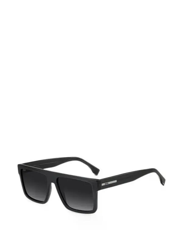 BOSS Square Frame Sunglasses - Black